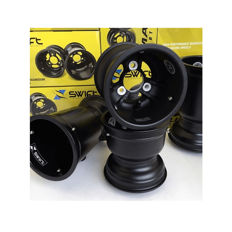 Swift Magnesium Low-Volume Kart Wheels - Front | Go Kart Wheels & Rims – Point Karting