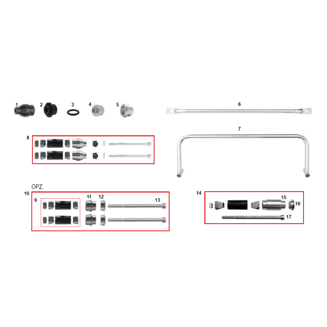 CRG REAR BUMPER ACCESSORIES – Point Karting