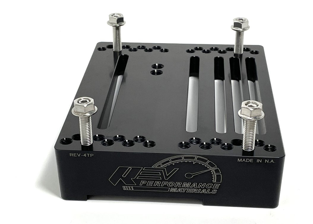 REV 4T 8-Degree Top Plate | 4-Cycle Engine Mounts for Karts | Point Karting